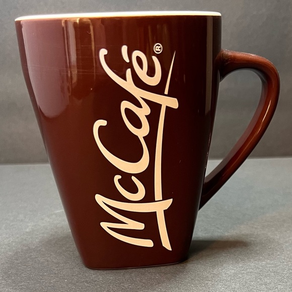McDonald's | Dining | Mcdonalds Mccafe Limited Edition 0 2014 Coffee Mug Cup Brown Ceramic ...